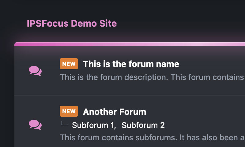 ipsfocus - IPS Themes - illuminate Dark