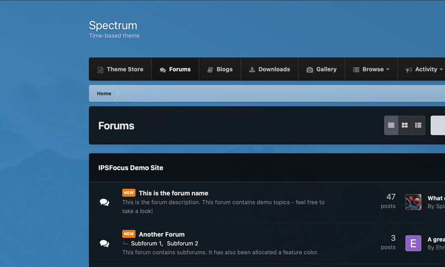 ipsfocus - IPS Themes - Spectrum