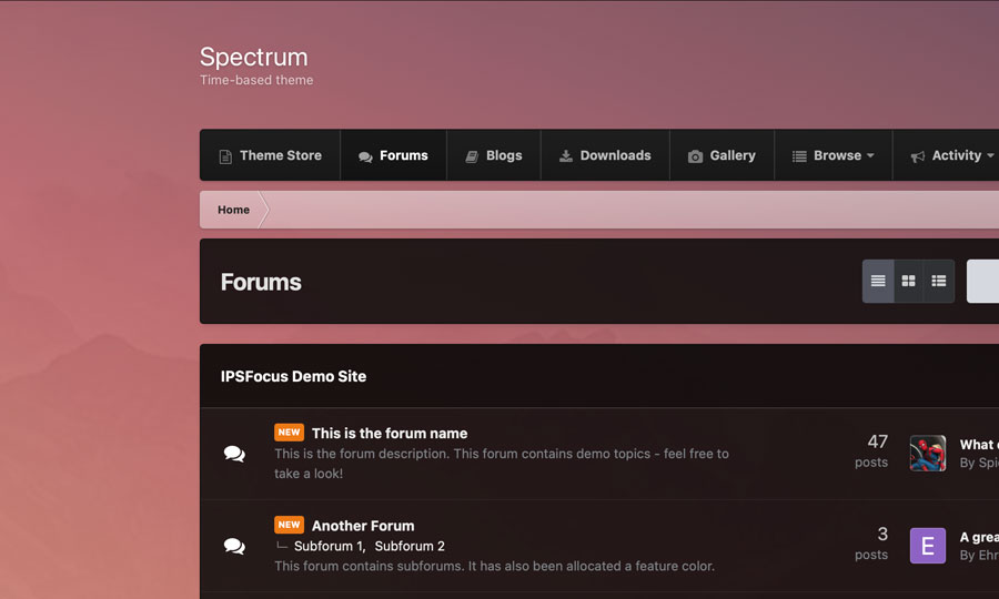 ipsfocus - IPS Themes - Spectrum