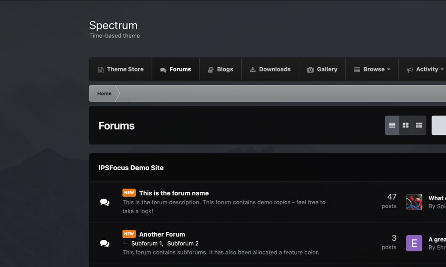 ipsfocus - IPS Themes - Spectrum